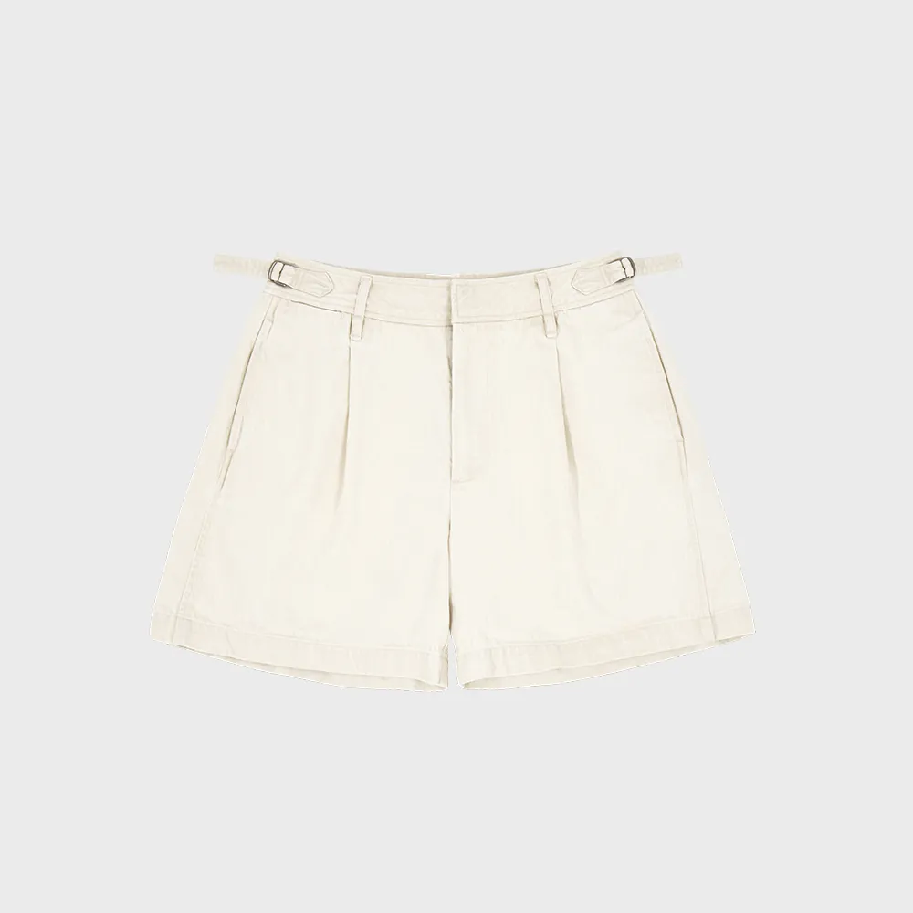 HS Washed Cotton Shorts_Beige - 감도 깊은 취향 셀렉트샵 29CM