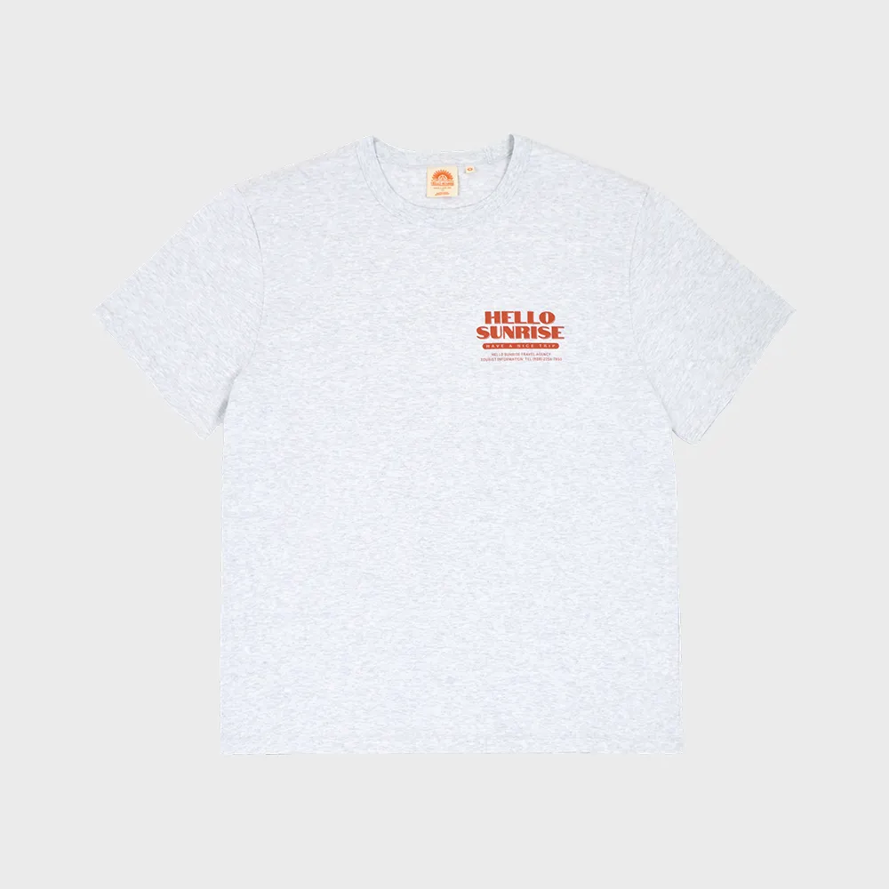 HS Travel Agency Logo Tee_Light Gray - 감도 깊은 취향 셀렉트샵 29CM