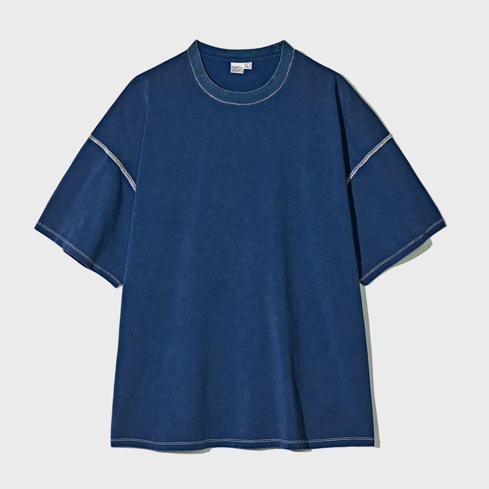 Reverse Needle Tee Blue - 감도 깊은 취향 셀렉트샵 29CM