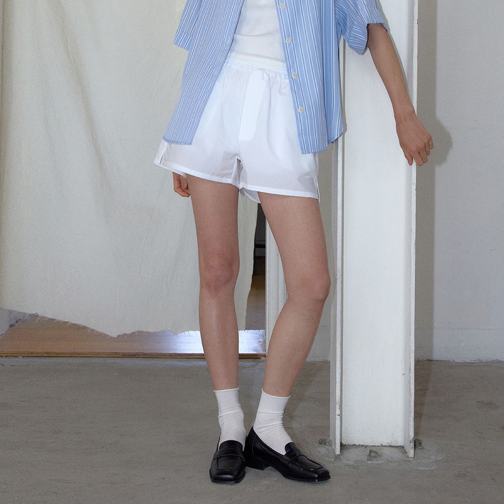 Clean boxer shorts_white - 감도 깊은 취향 셀렉트샵 29CM