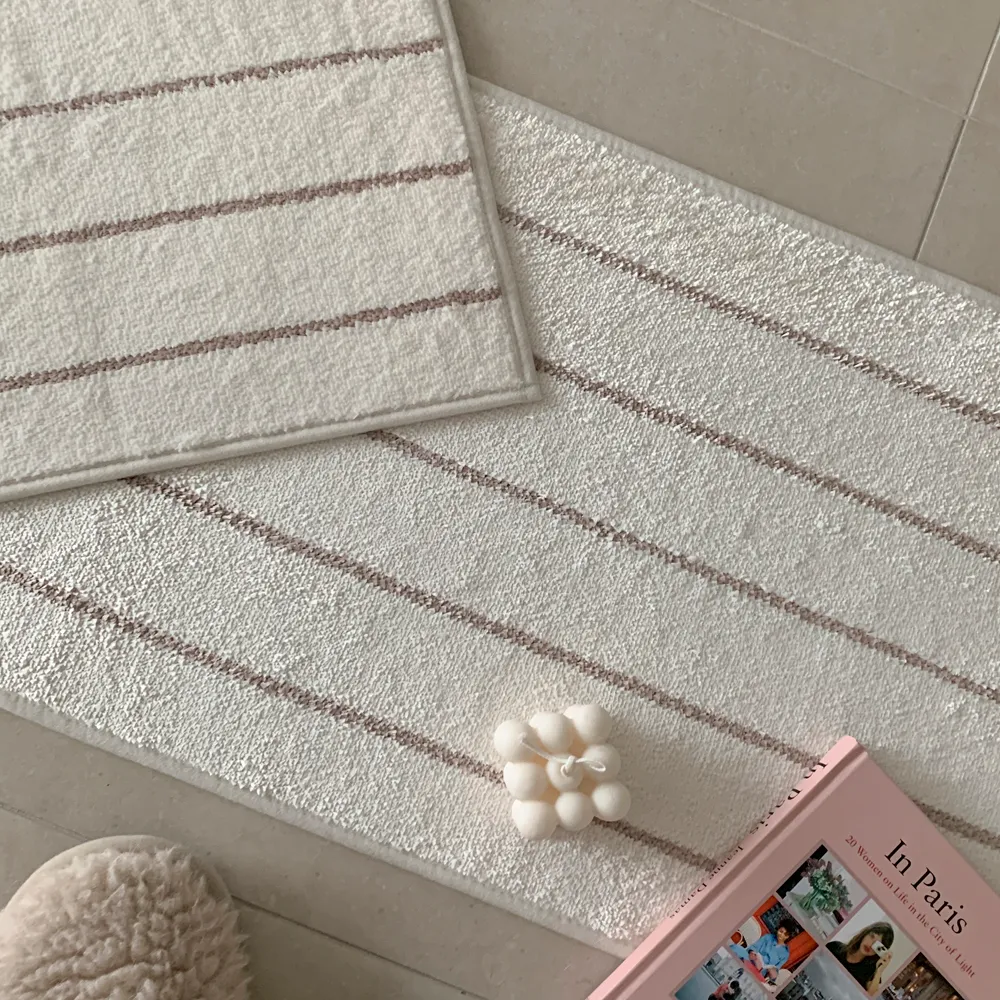 베이지 스트라이프 매트 2sizes - 감도 깊은 취향 셀렉트샵 29CM