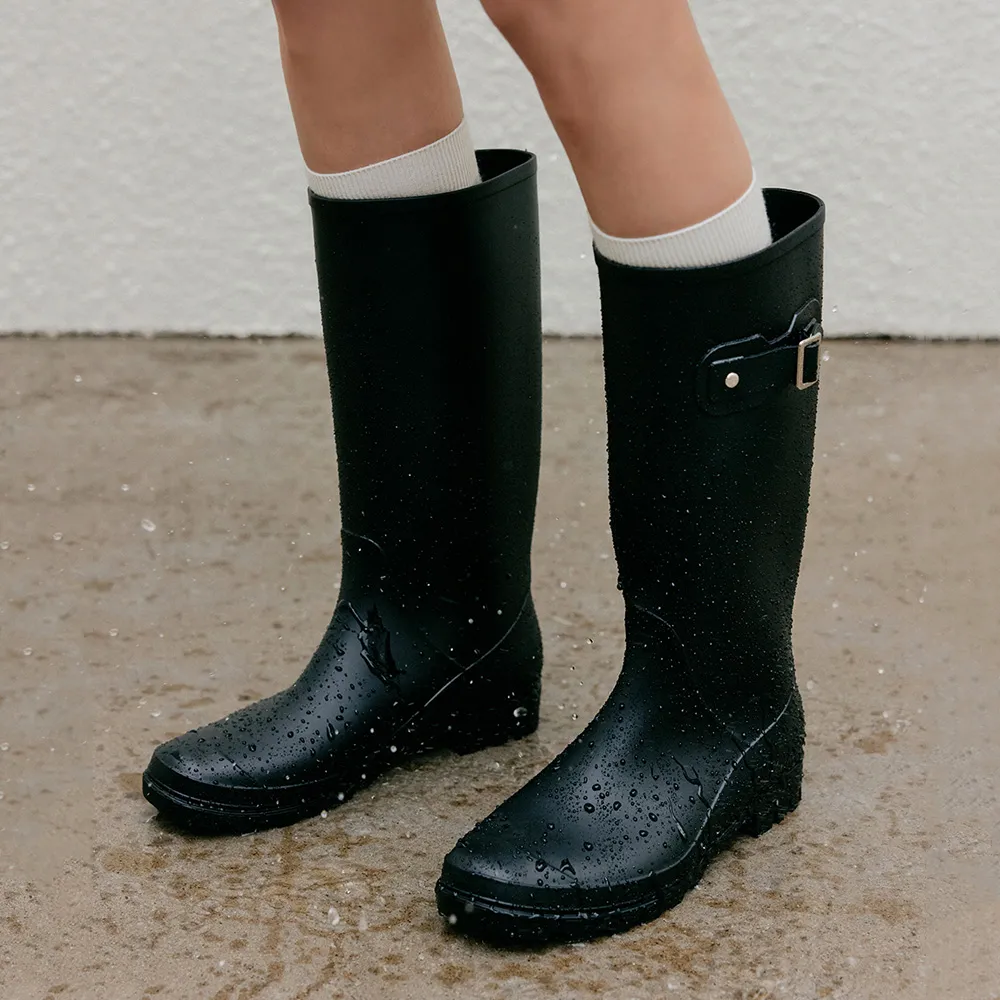제니 레인부츠_블랙 / JENNY RAIN BOOTS_BLACK - 감도 깊은 취향 셀렉트샵 29CM