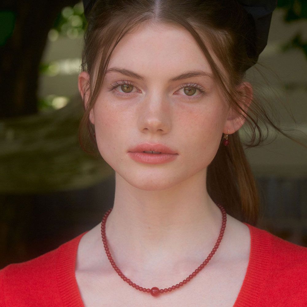 Bold Ball Point Gem Necklace (L242MNK050) - 감도 깊은 취향 셀렉트샵 29CM