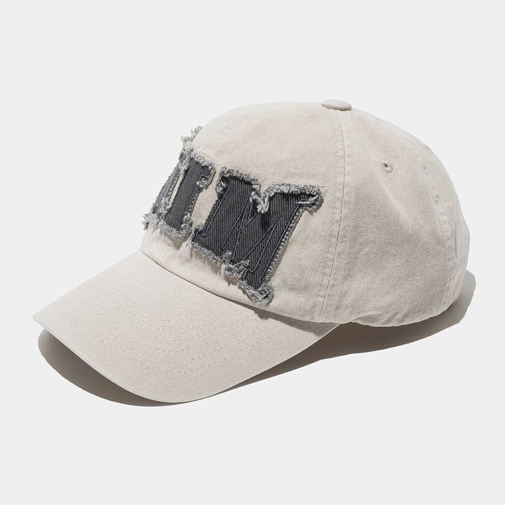 MIM RAW CUT BALL CAP IVORY - 감도 깊은 취향 셀렉트샵 29CM