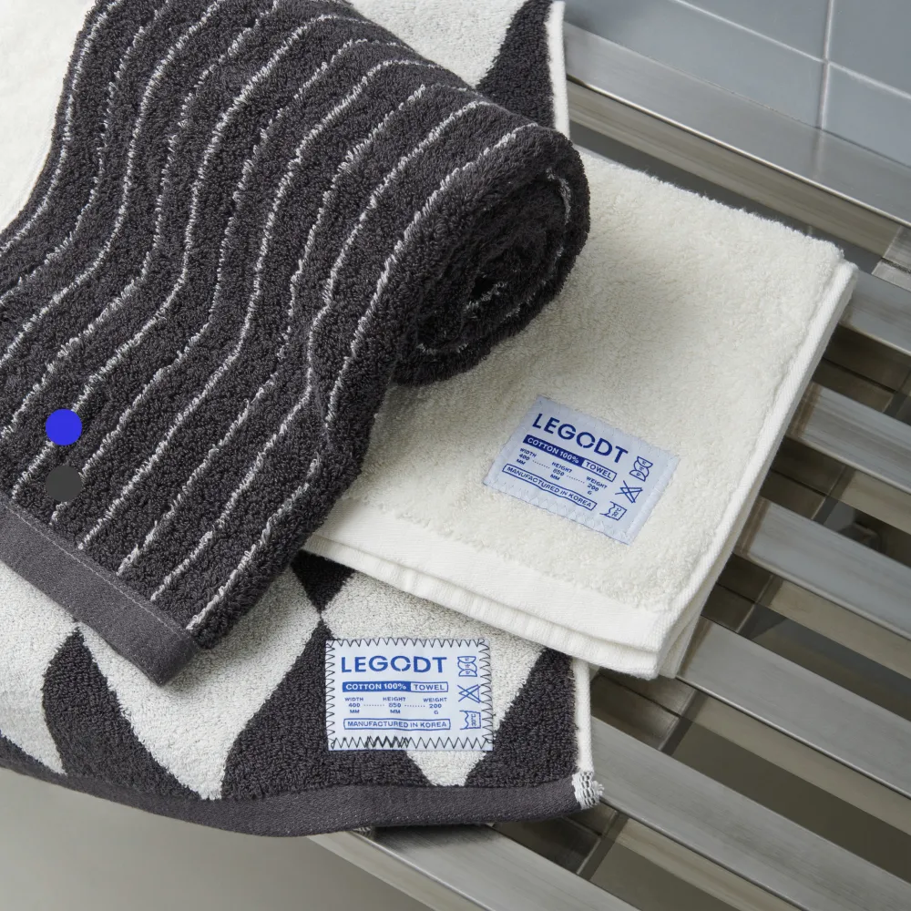 레고트 타월 세트 200g 3P (솔리드패턴) - 감도 깊은 취향 셀렉트샵 29CM