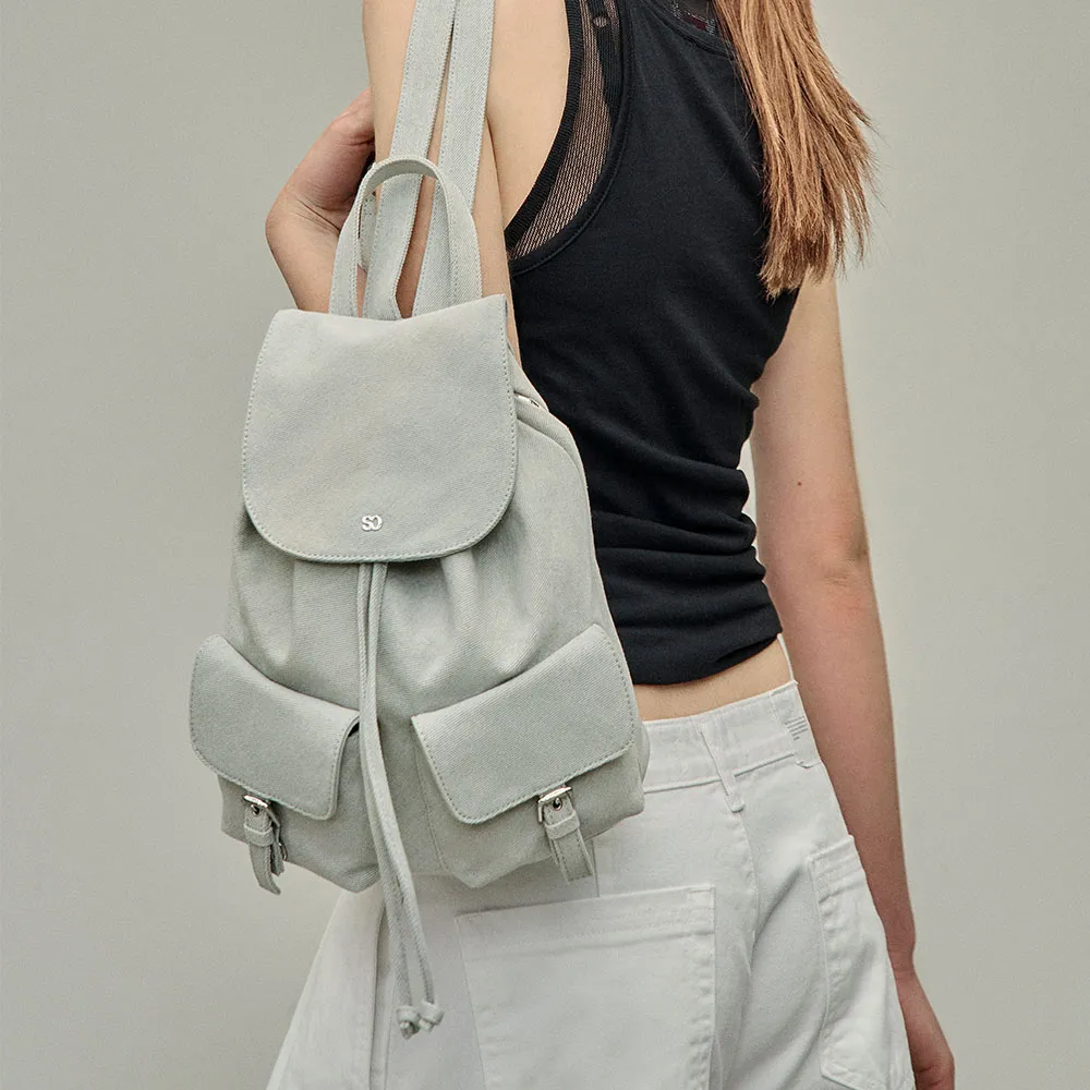 Hug Backpack 허그 백팩 / 그레이 데님 - 감도 깊은 취향 셀렉트샵 29CM