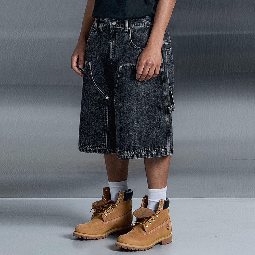 Sensible Carpender Half Denim Pants (Black Jean) - 감도 깊은 취향 셀렉트샵 29CM