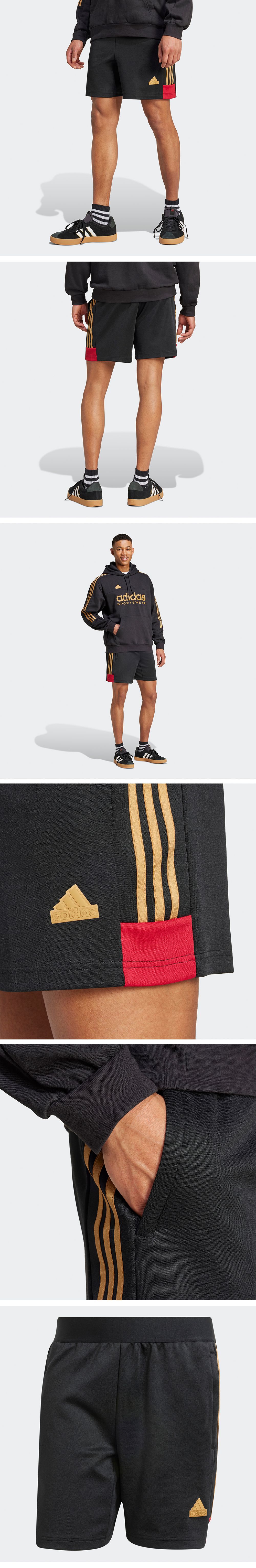 티로 House of Tiro Nations Pack 쇼츠 - 블랙 / IW8868 - 감도 깊은 취향 셀렉트샵 29CM