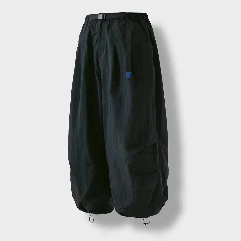 Nylon Tuck Belt String Balloon Pants - Black - 감도 깊은 취향 셀렉트샵 29CM