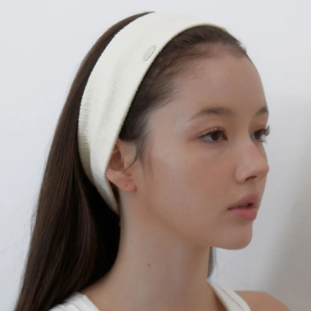 BASIC HEADBAND _RIBBED(2 COLOR) - 감도 깊은 취향 셀렉트샵 29CM