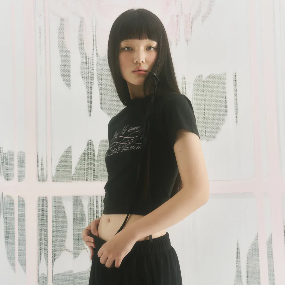 Dear my muse T-shirt (BLACK) - 감도 깊은 취향 셀렉트샵 29CM