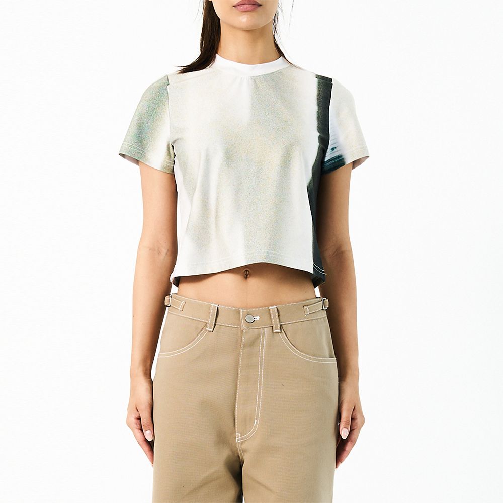 Curtain CROP T-SHIRTS (Ivory) - 감도 깊은 취향 셀렉트샵 29CM