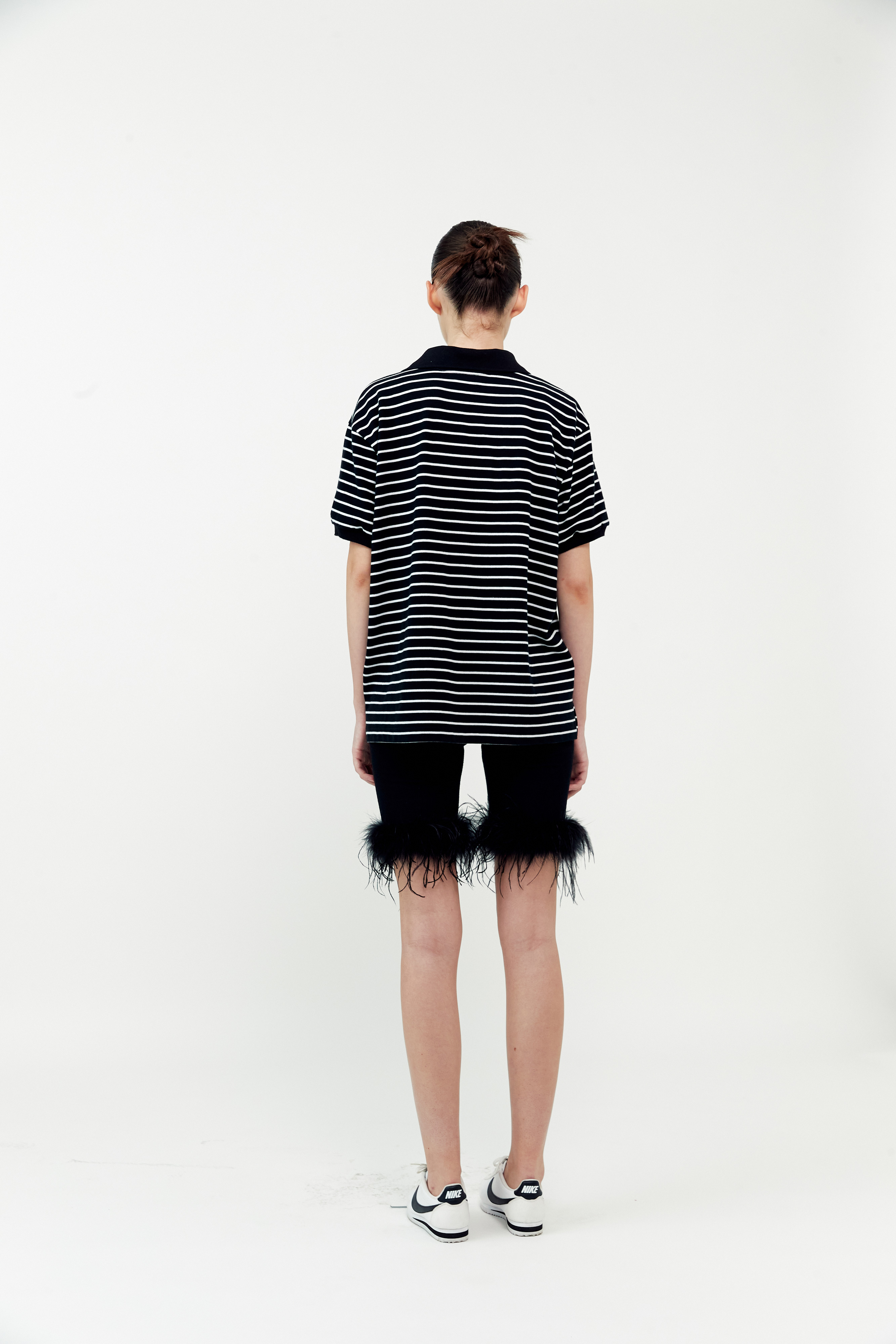 MJ S2 01 M.C UNISEX, Stripe PK Half Shirt / Pink - 감도 깊은 취향 셀렉트샵 29CM