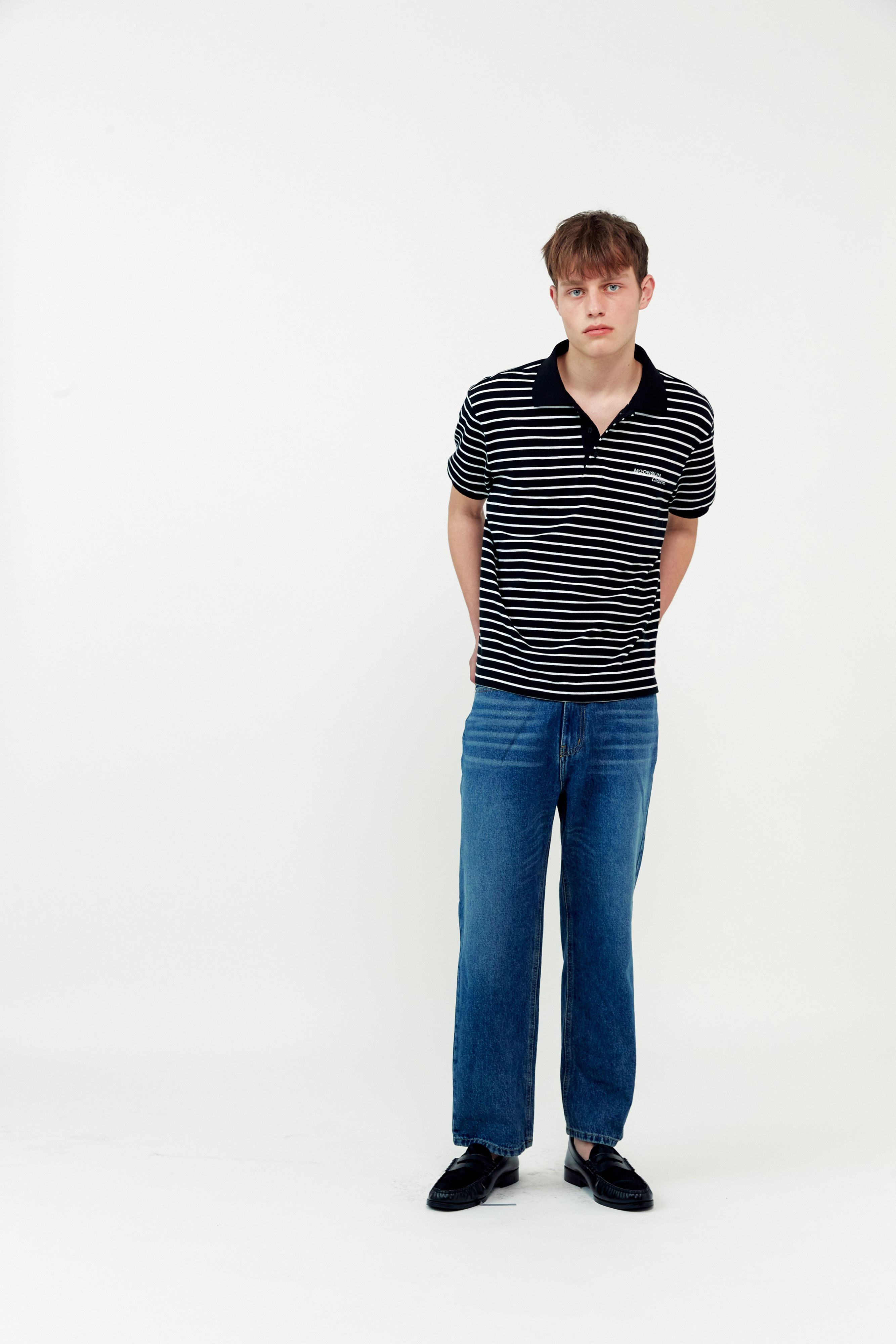 MJ S2 01 M.C UNISEX, Stripe PK Half Shirt / Pink - 감도 깊은 취향 셀렉트샵 29CM