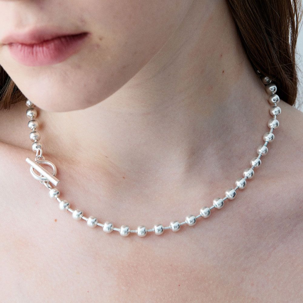 toggle point ball chain necklace - 감도 깊은 취향 셀렉트샵 29CM