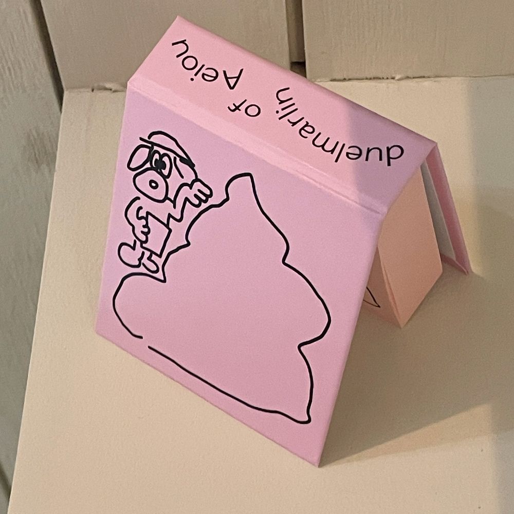 Ding Ding Memo Book (Pink Poop Post-it) - 감도 깊은 취향 셀렉트샵 29CM