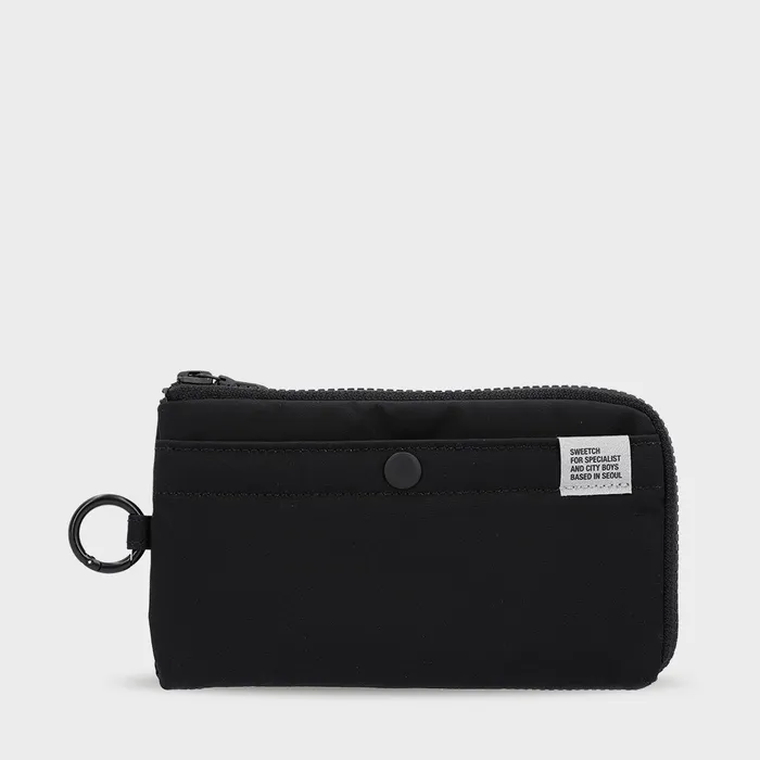 HALF ZIP WALLET 001 L Black - 감도 깊은 취향 셀렉트샵 29CM