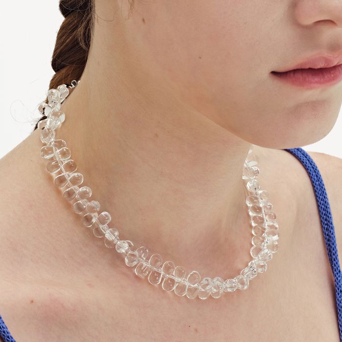 Clear Dewdrops Necklace - 감도 깊은 취향 셀렉트샵 29CM