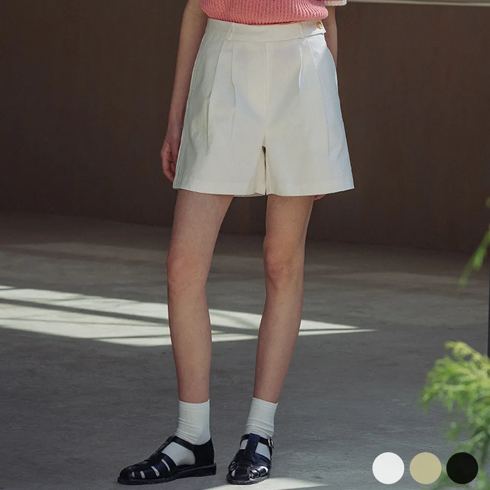 Side button point half pants[3color] - 감도 깊은 취향 셀렉트샵 29CM