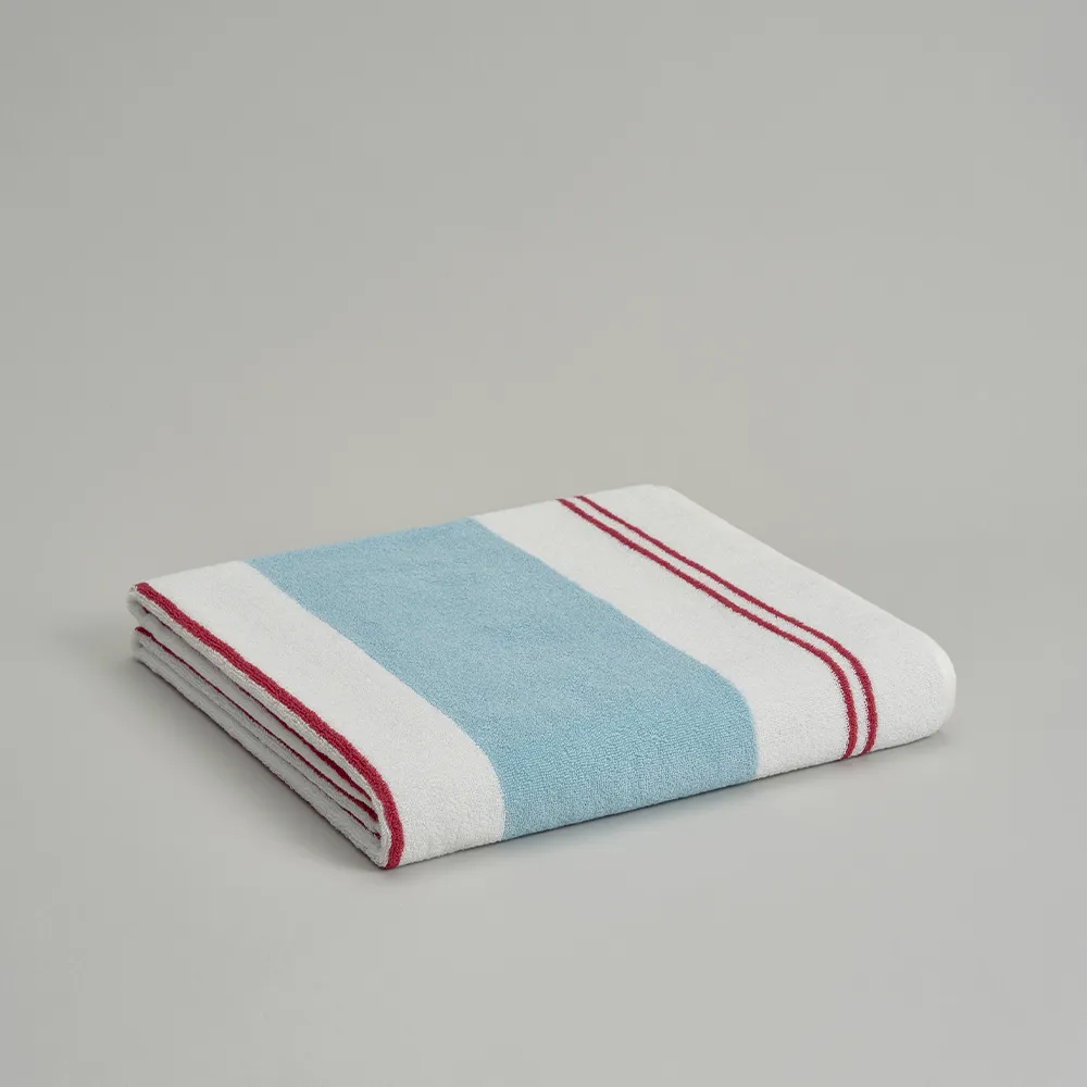 비치 타월 - 스카이 라인 (에디션 바스 타월) 70x140 (CM) 휴양지 타올 수영복 수건 피크닉 매트 - 감도 깊은 취향 ...