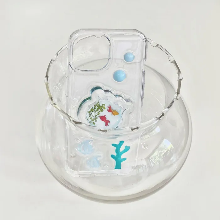 Resin fish tank case 어항 레진 핸드폰 케이스 - 감도 깊은 취향 셀렉트샵 29CM