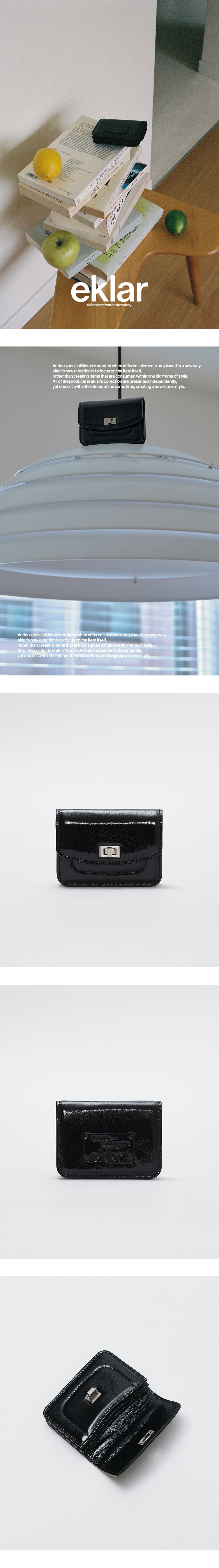 Amber wallet (Black) - 감도 깊은 취향 셀렉트샵 29CM
