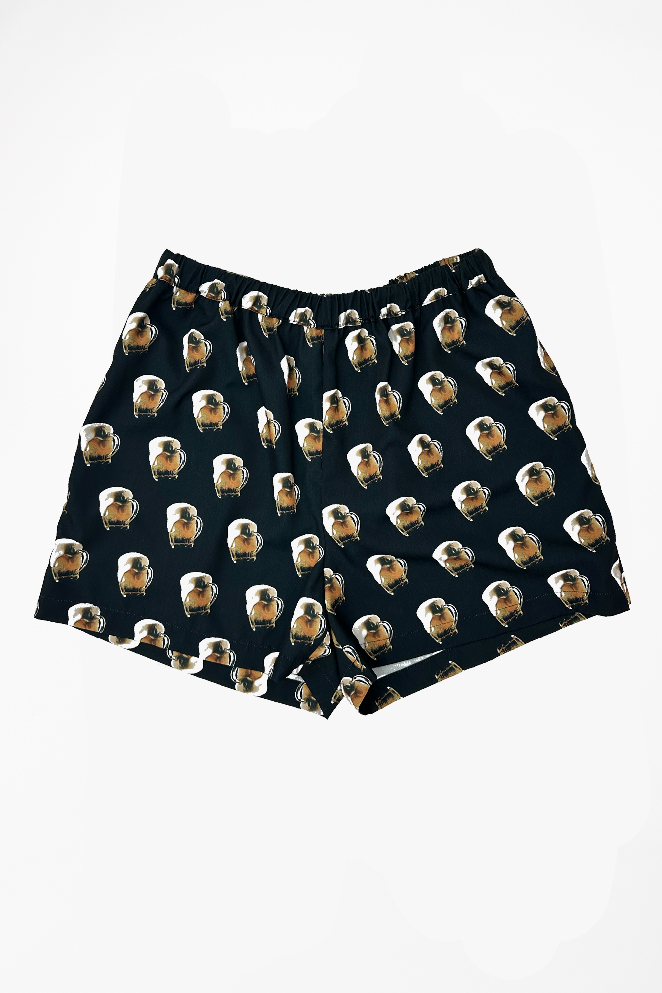 BEER SHORTS (BLACK) - 감도 깊은 취향 셀렉트샵 29CM