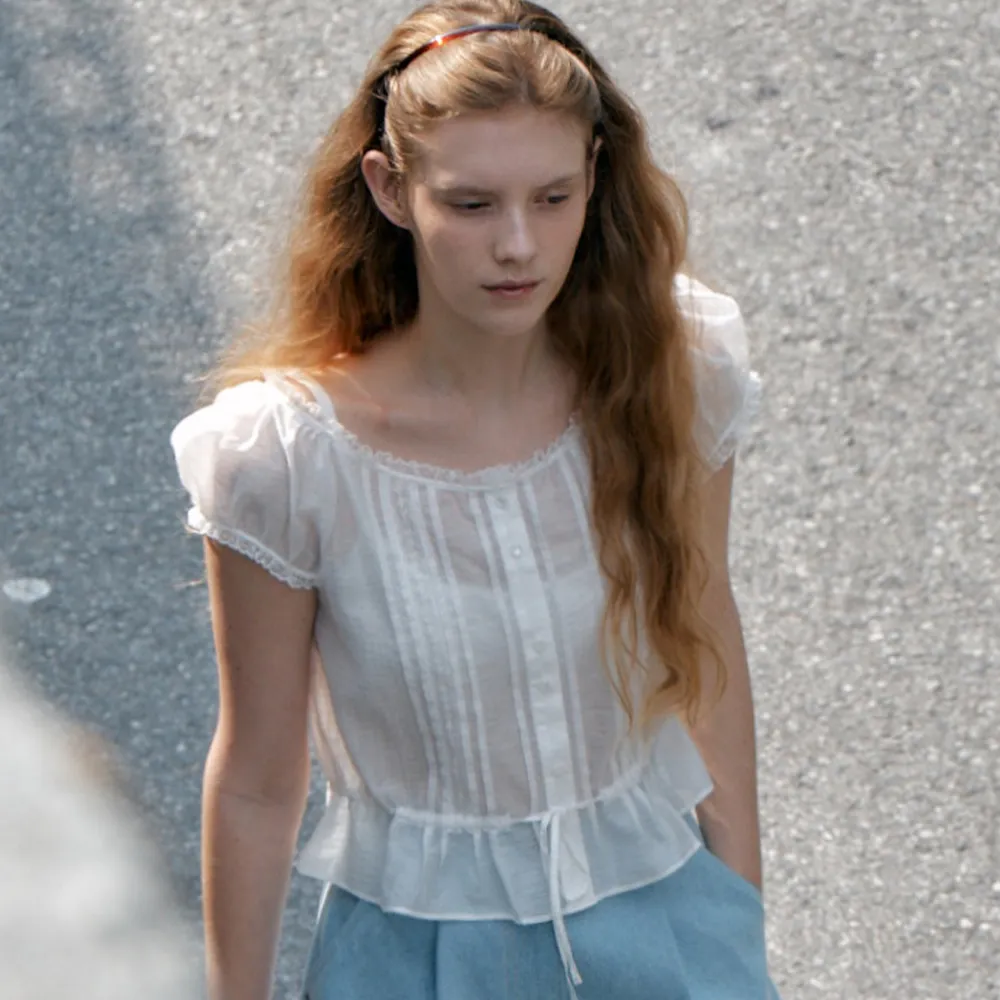 Amitie Lace Blouse - 감도 깊은 취향 셀렉트샵 29CM