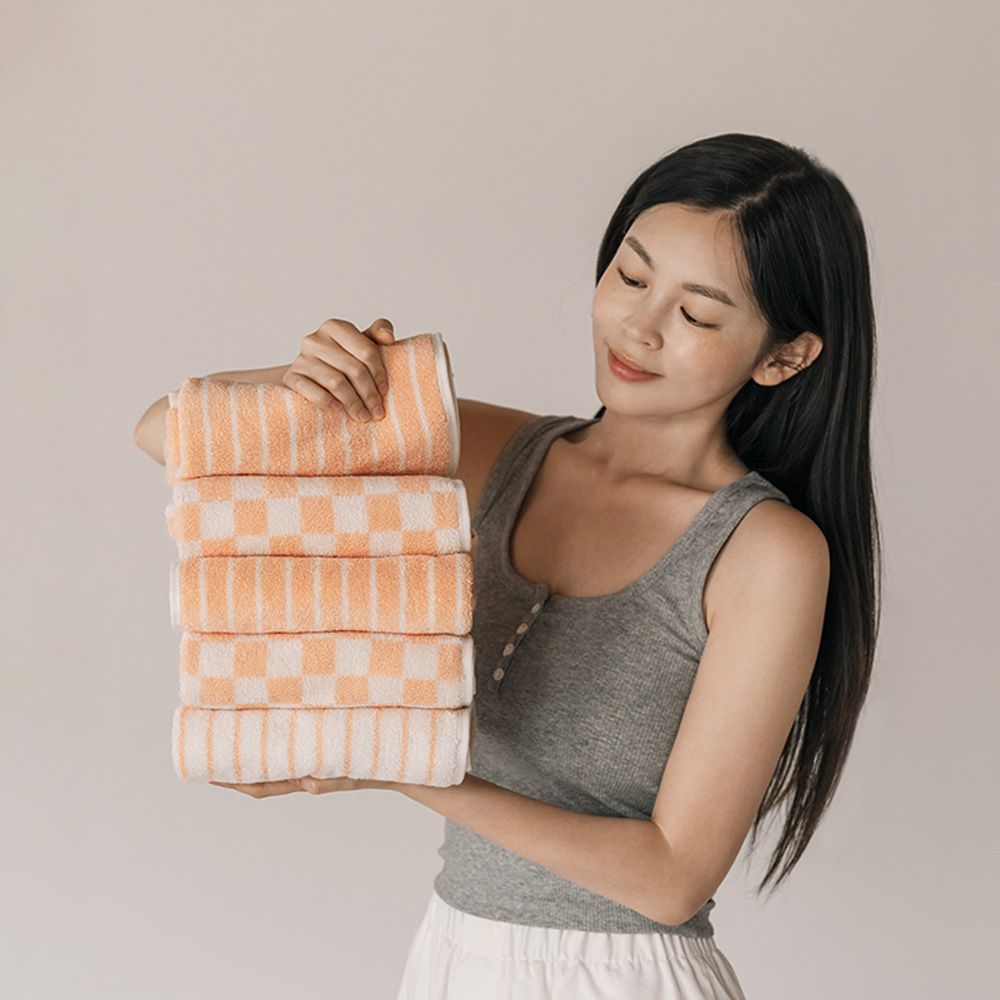 살구 수건_5P(벌크포장) - 감도 깊은 취향 셀렉트샵 29CM