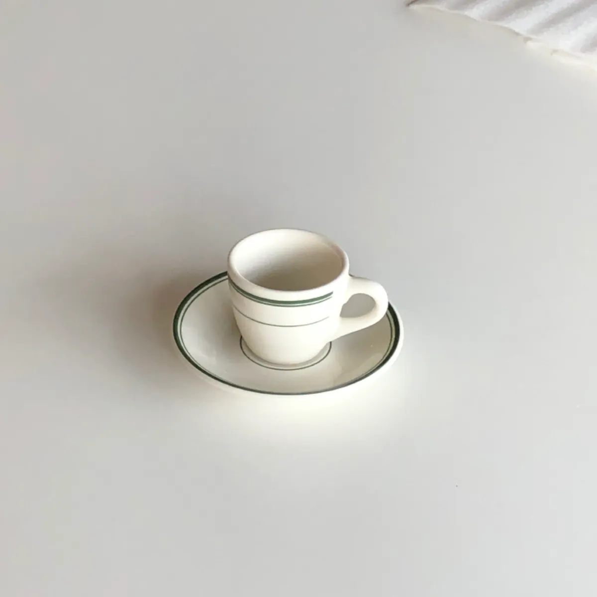 [TUXTON] 턱스톤 그린베이 에스프레소컵 & 소서 - 감도 깊은 취향 셀렉트샵 29CM