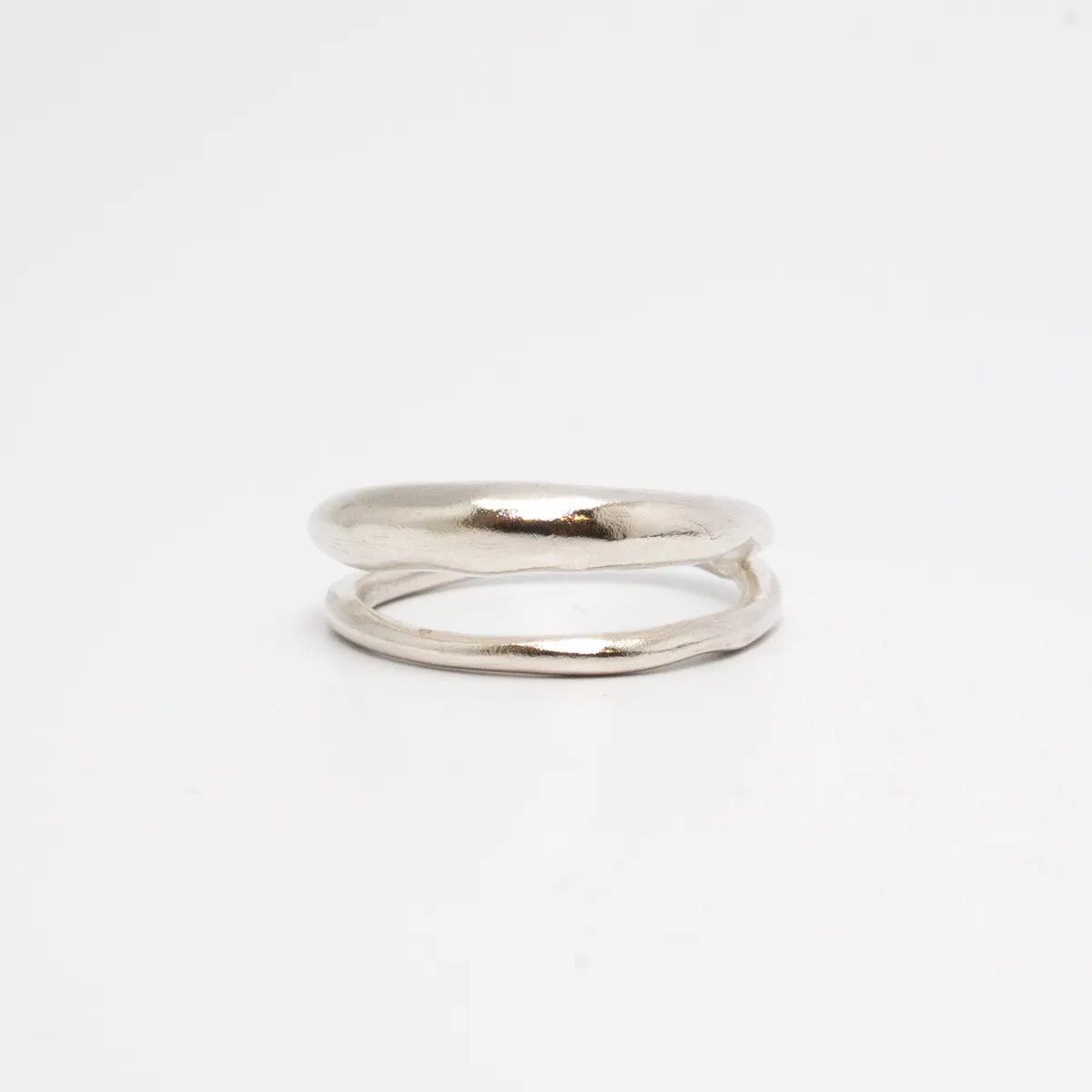 [BTㅁ JIMㅁㅁ 착용] HR 21R_Two Unbal Ring (Silver 925) - 감도 깊은 취향 셀렉트샵 29CM