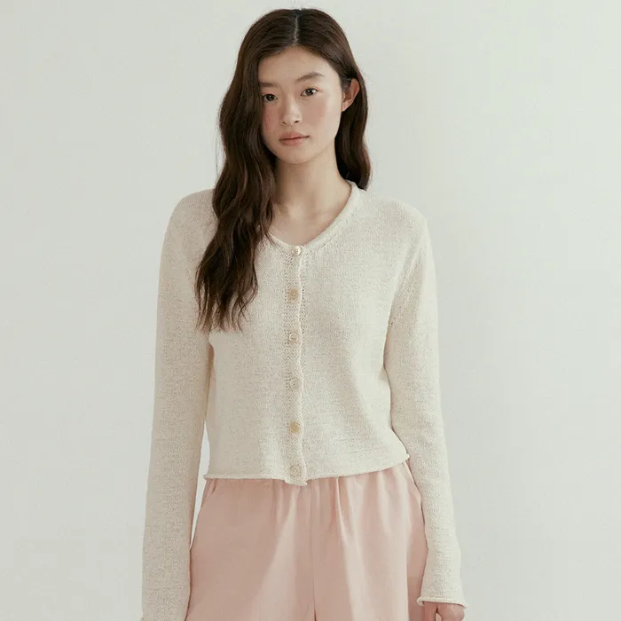 linen blended knit cardigan (3color) - 감도 깊은 취향 셀렉트샵 29CM