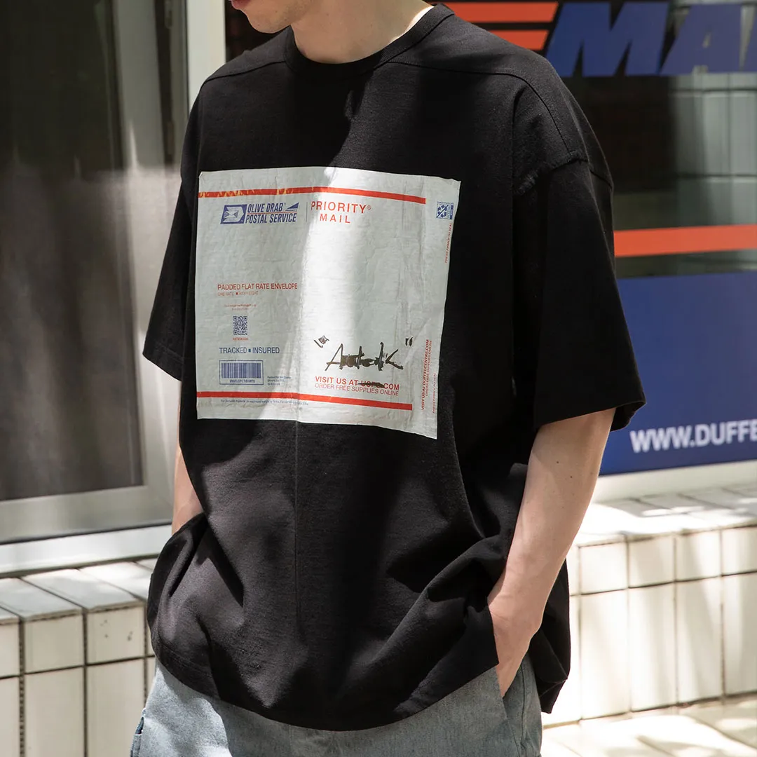 ENVELOPE TEE - black - 감도 깊은 취향 셀렉트샵 29CM