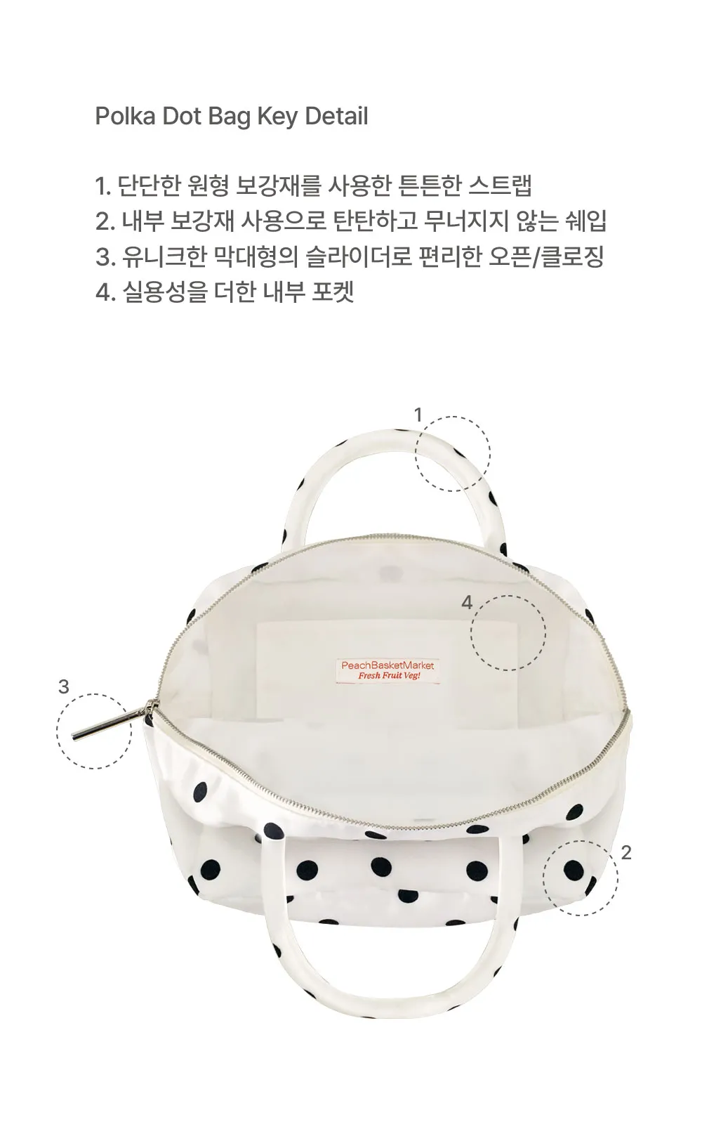 Polka Dot Bag (purple) - 감도 깊은 취향 셀렉트샵 29CM