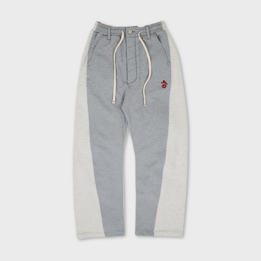 Two-tone Twist Sweatpants- Mel. Grey - 감도 깊은 취향 셀렉트샵 29CM