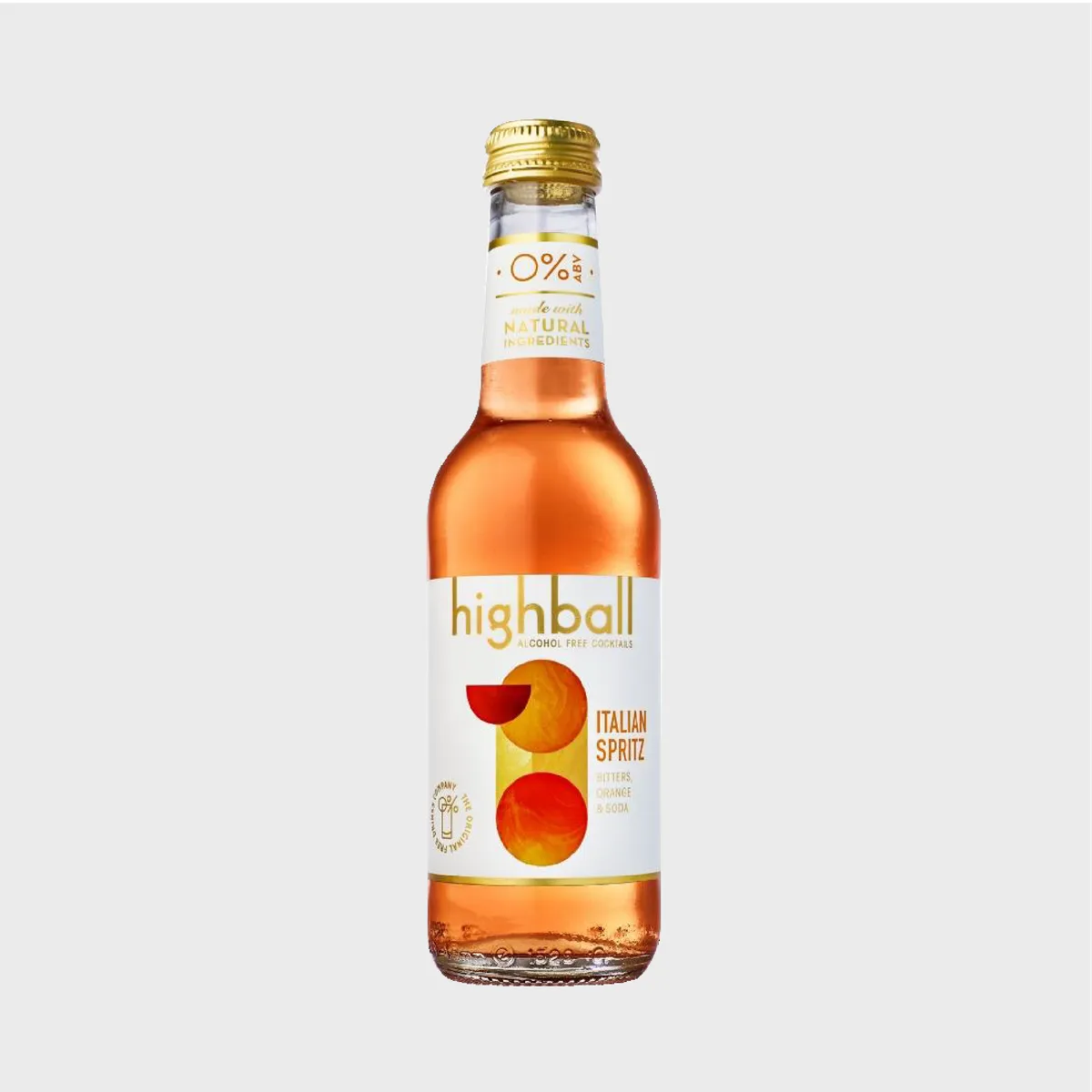 논알콜 칵테일 하이볼 이탈리안 스프리츠맛 250ml (6병입) - 감도 깊은 취향 셀렉트샵 29CM