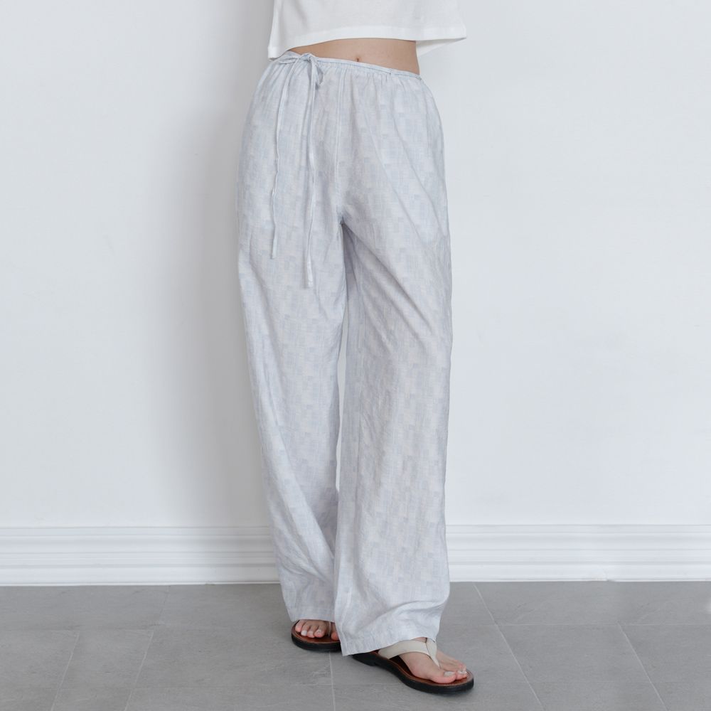 Wendy string wide pants_2colors - 감도 깊은 취향 셀렉트샵 29CM