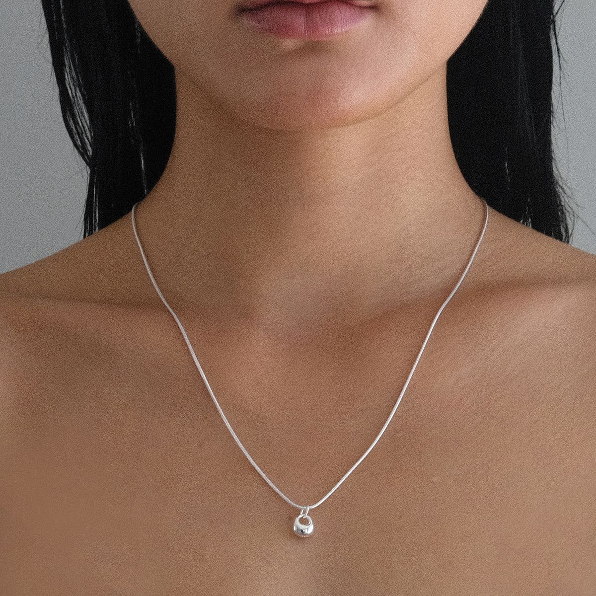 Mini Bag Necklace (silver925) - 감도 깊은 취향 셀렉트샵 29CM