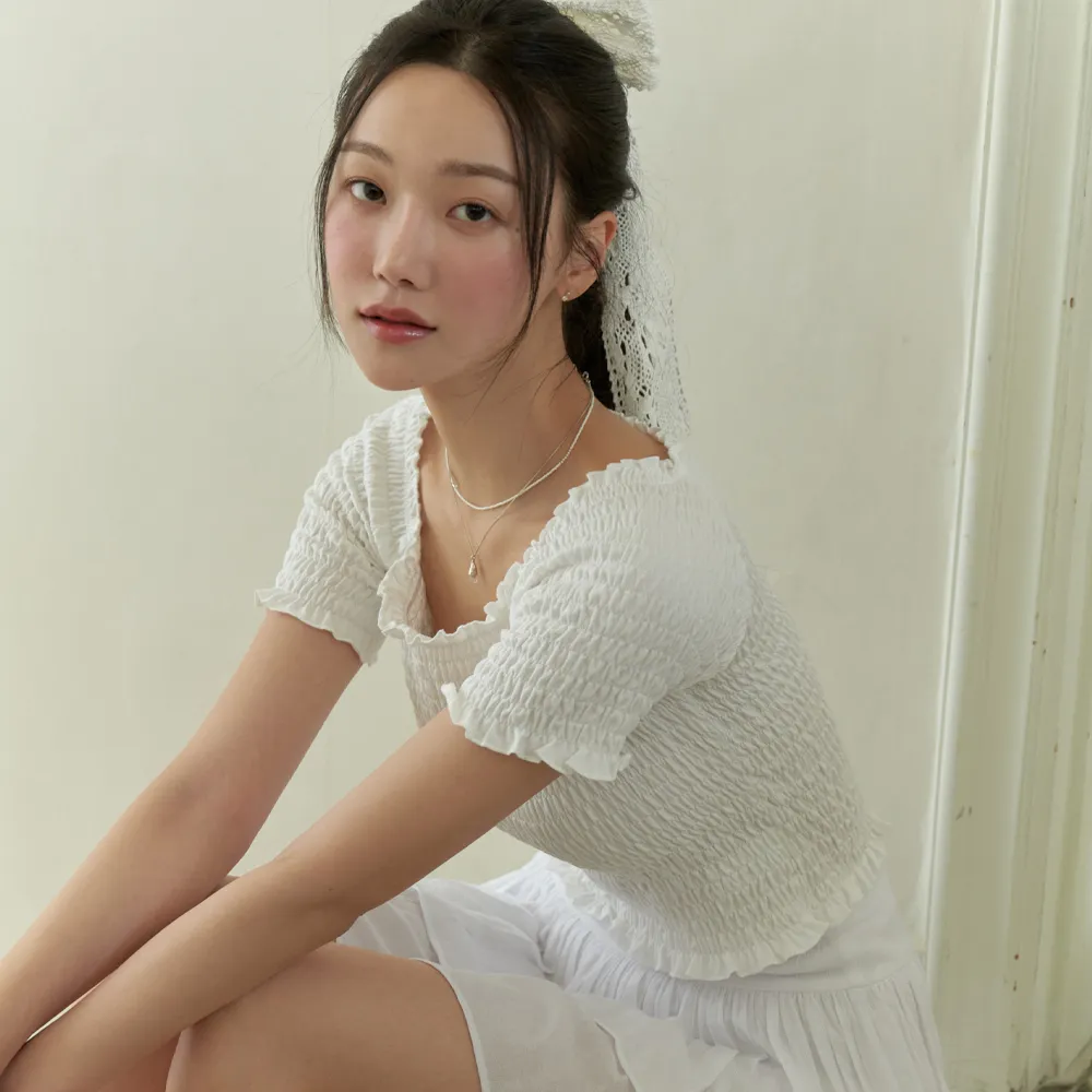 Water wave t-shirt (ivory) - 감도 깊은 취향 셀렉트샵 29CM