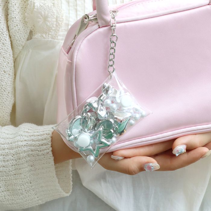 plumpy clear pouch key ring DIY set - 감도 깊은 취향 셀렉트샵 29CM
