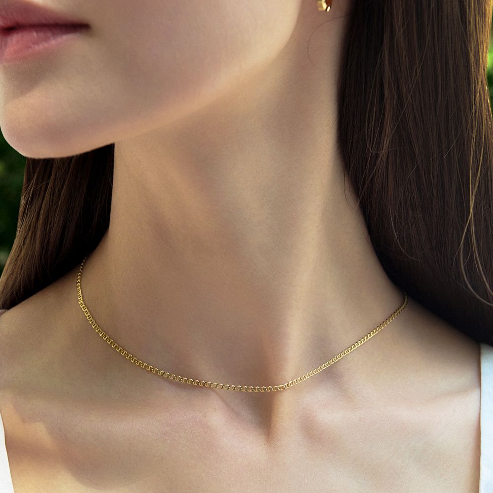 14k 18k 오드 체인 목걸이 - 감도 깊은 취향 셀렉트샵 29CM