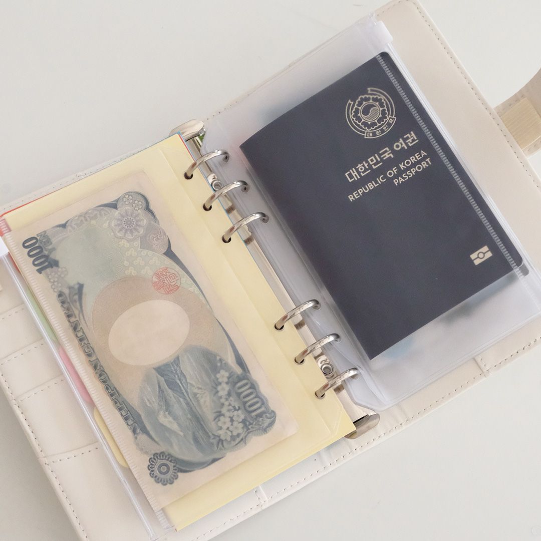 현금 저축 챌린지 바인더 6공 다이어리 4color - 감도 깊은 취향 셀렉트샵 29CM