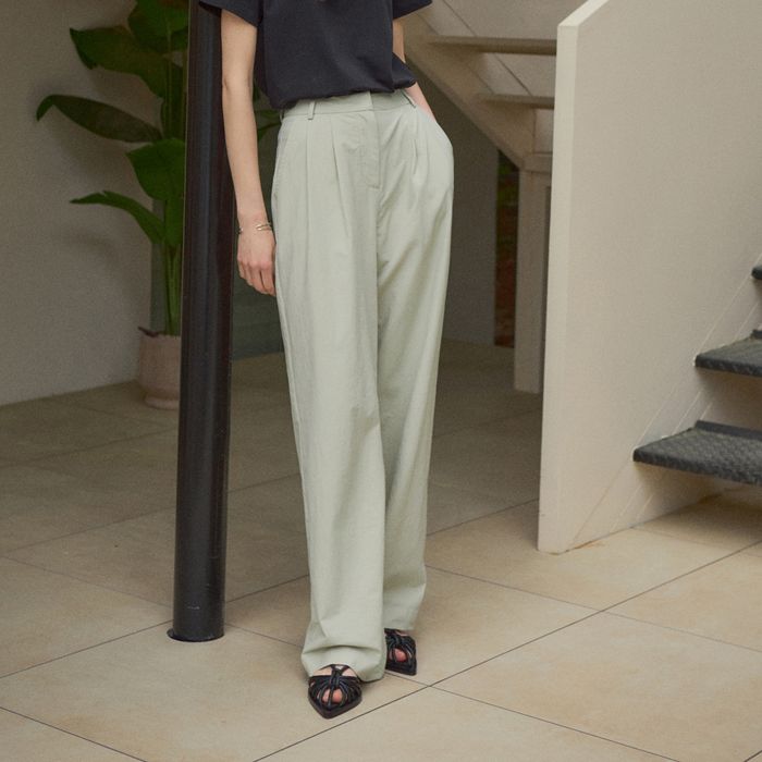 SIPT7078 투턱 나일론 슬랙스_2PACK - 감도 깊은 취향 셀렉트샵 29CM