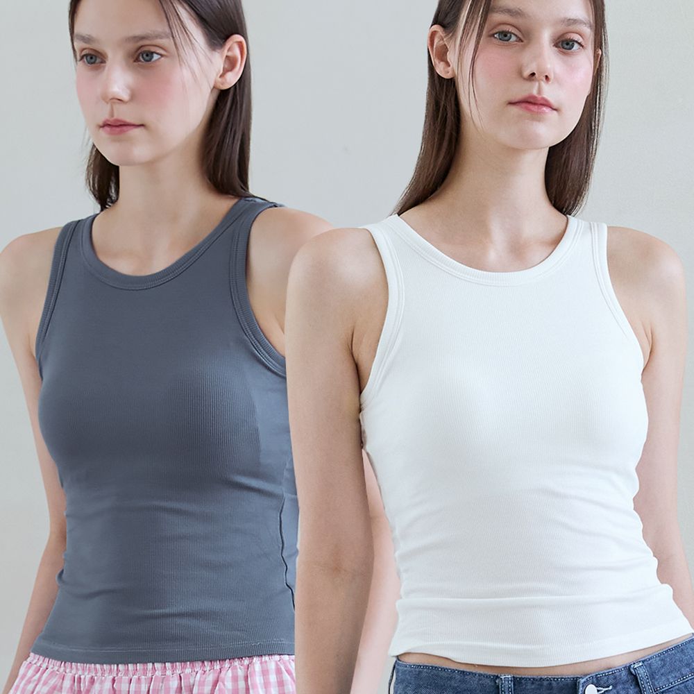 크루넥 브라탑 티셔츠 3colors 2P - 감도 깊은 취향 셀렉트샵 29CM