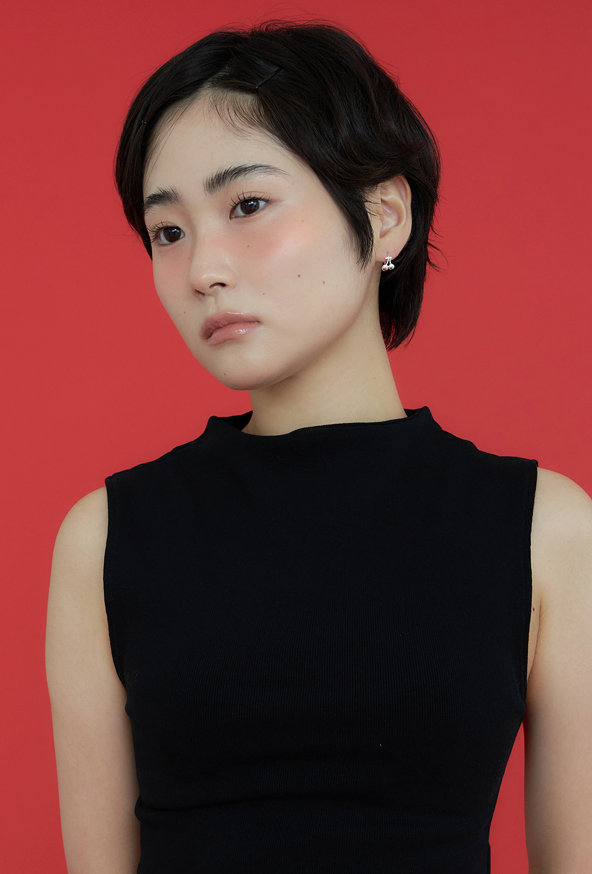 [silver925] cherry hook earring - 감도 깊은 취향 셀렉트샵 29CM