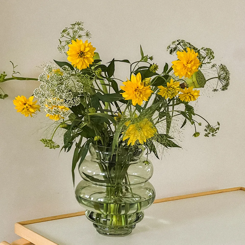 [EPOK 에포크] 그린 대형 빅 글라스 버블 화병 H25cm - 감도 깊은 취향 셀렉트샵 29CM