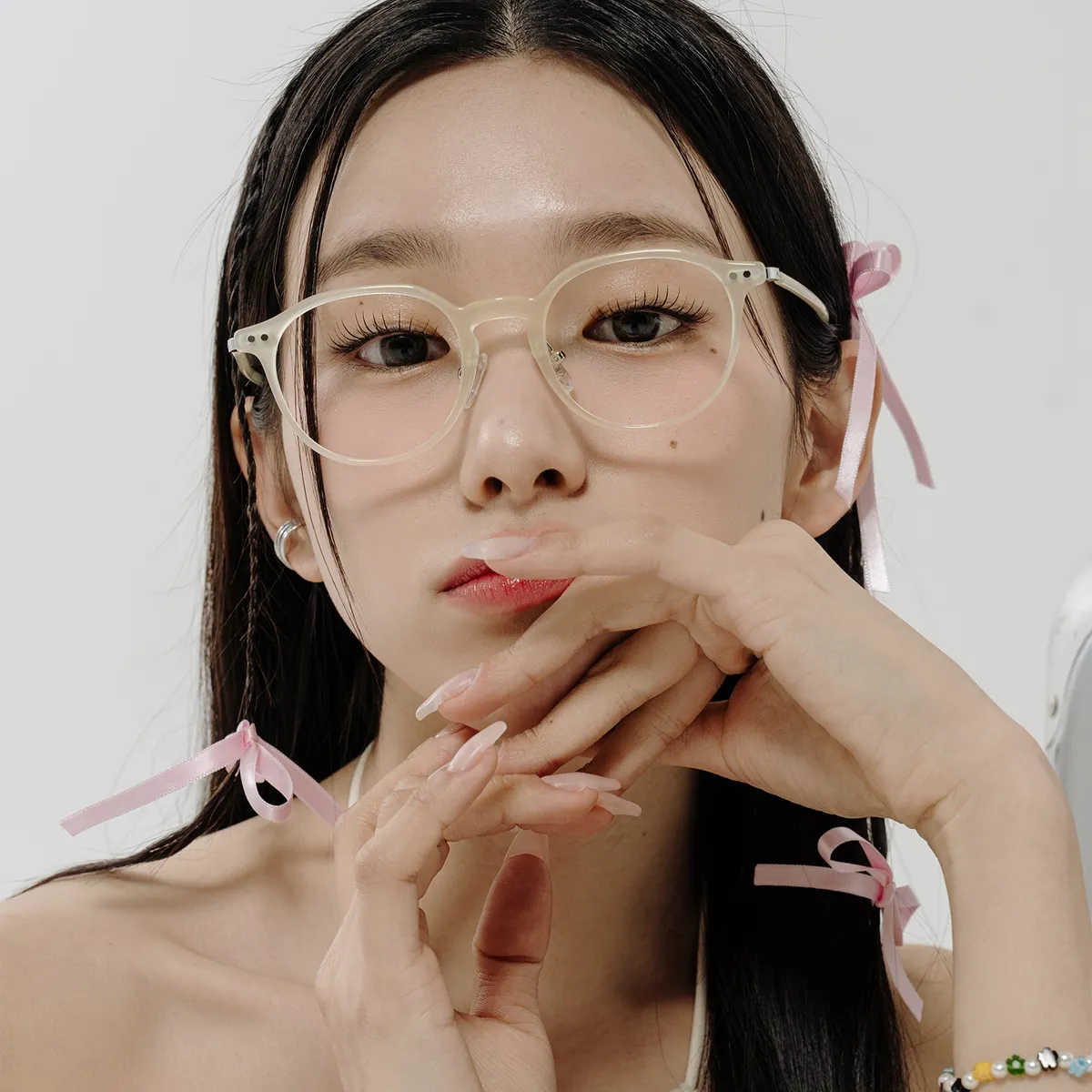 FIORE RT1015 C3 뿔테 블루라이트차단안경 - 감도 깊은 취향 셀렉트샵 29CM