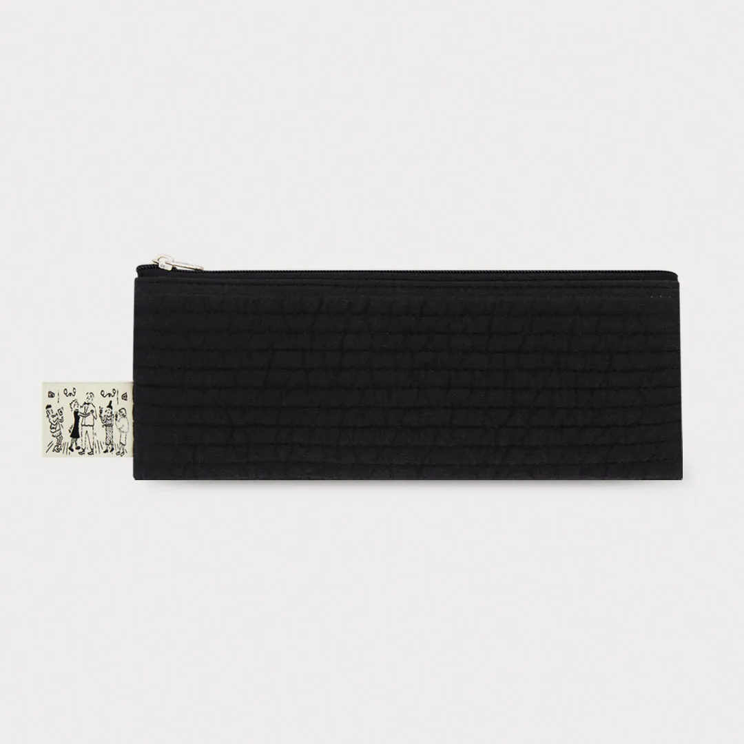 QUILTED LONG POUCH - NATURAL BLACK - 감도 깊은 취향 셀렉트샵 29CM