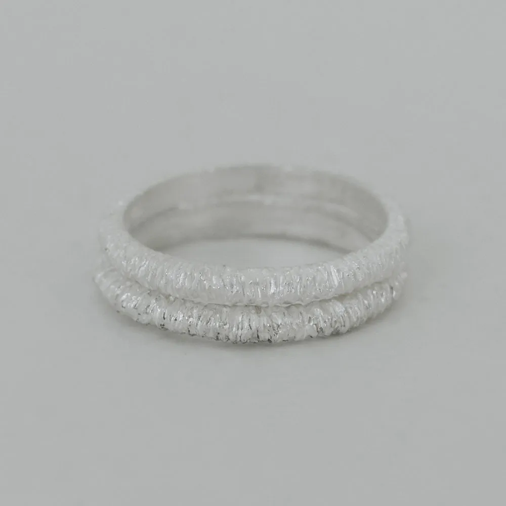 White double Ring_Silver 925 - 감도 깊은 취향 셀렉트샵 29CM