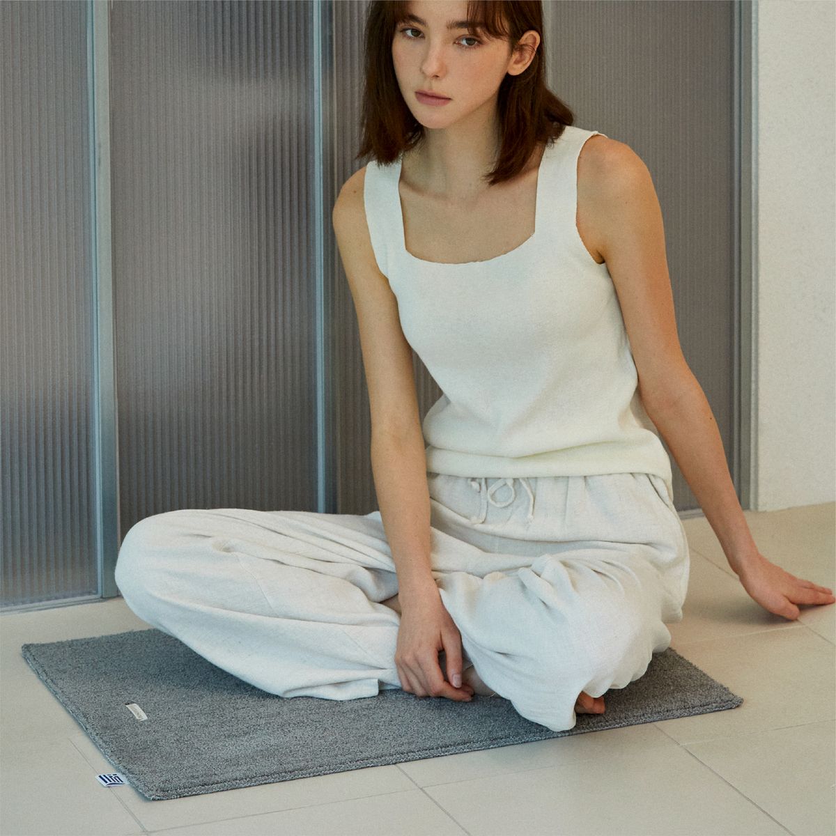 그릭 배스매트 그레이 2sizes - 감도 깊은 취향 셀렉트샵 29CM